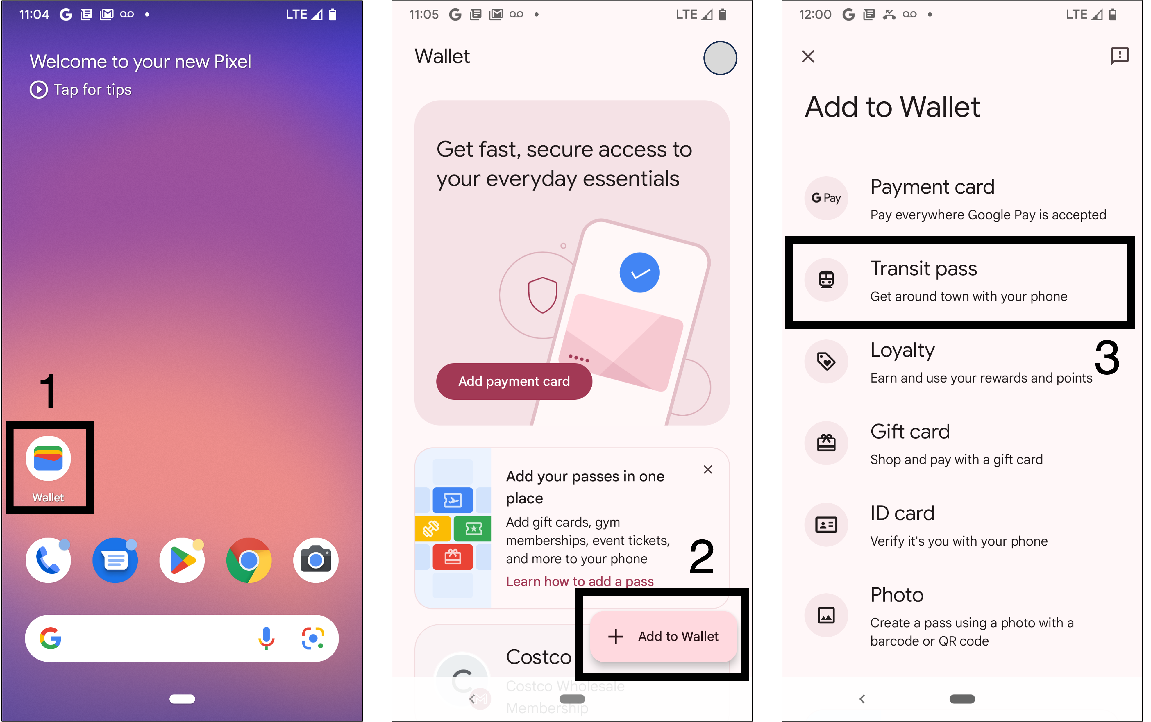 How to get a new digital ORCA card in your Google Wallet – The ORCA Card