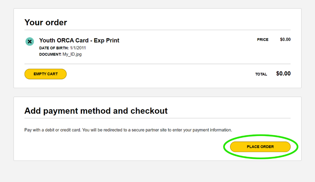 How to Order a Free Youth ORCA Card – The ORCA Card